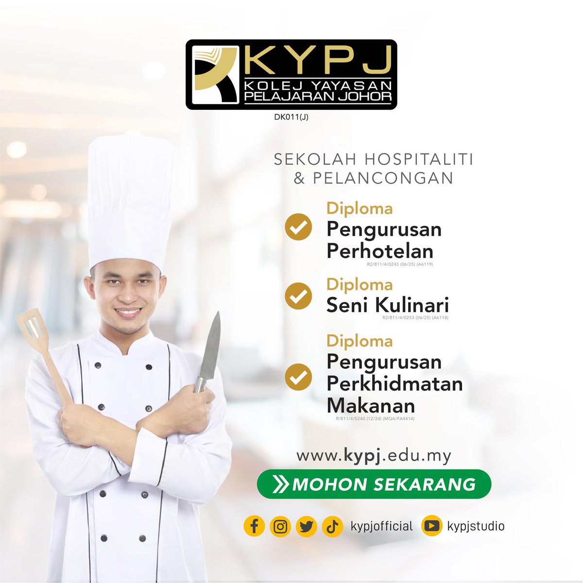 diploma pengurusan makanan